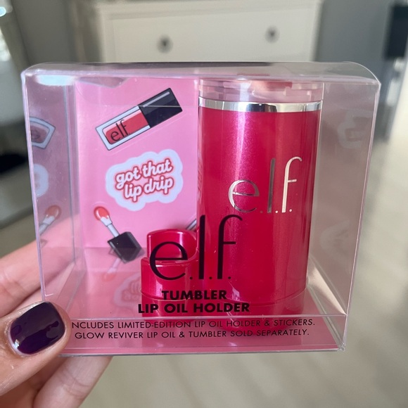 ELF | Dining | Nwt Stanley X Elf Tumbler Lip Oil Holder Red Delicious ...